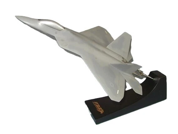 USAF LOCKHEED BOEING F-22 Raptor Desk Display Fighter Jet Model 1/48 SC ...