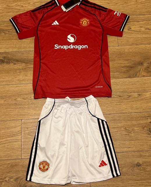 NEW MANCHESTER UNITED kids home kit 25/26 season New Manchester united ...