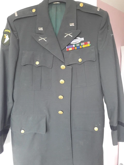 STUNNING US army Dress Uniform Vietnam War Purple Heart Good Conduct £ ...
