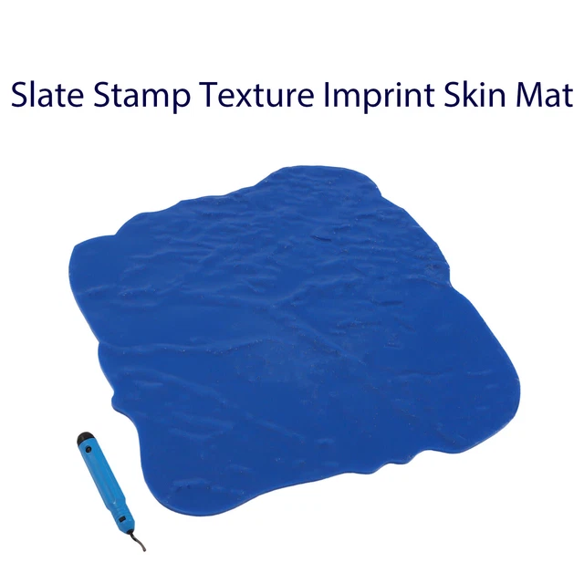 SLATE SEAMLESS TEXTURE Stamp Mat Skin Concrete Cement Stamping Tools 36 ...