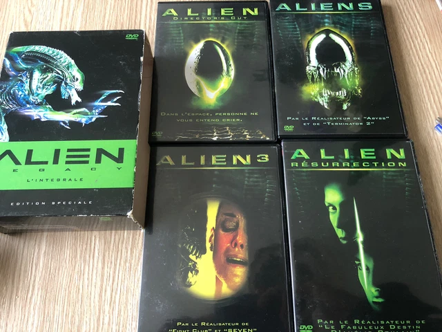 COFFRET 4 DVD Alien Legacy Edition Spéciale Aliens Alien 3 Résurrection Dvd Vf EUR 11,95 ...