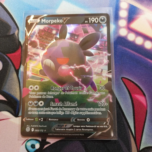 CARTE POKÉMON MORPEKO V Full Art 095/172 - Evolution Céleste - FR ...