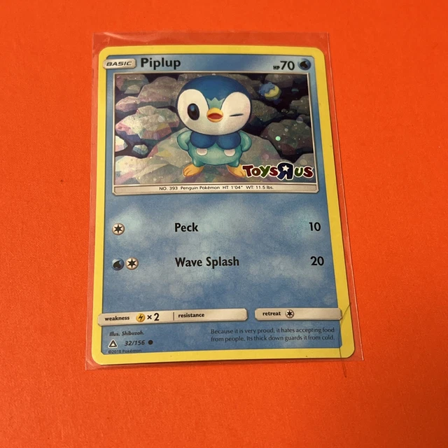 LP - 0068 Piplup - 32/156 (Toys R Us) Promo Pokemon TCG $5.00 - PicClick