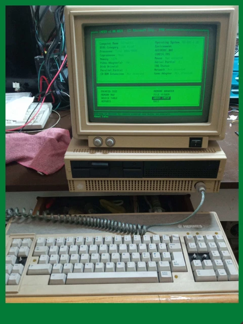 JAPY H80 PC 1030 BU 1932 HPI | CPU 8088 20 MB 640 KB + MONITOR ...