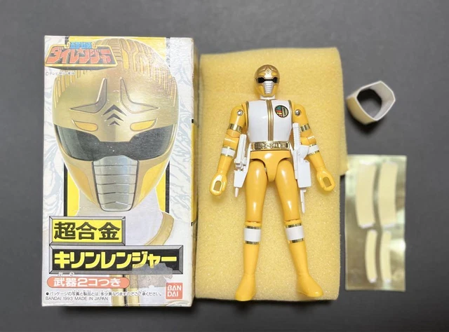 FIGURINE MIGHTY MORPHIN Power Rangers Dairanger Chogokin Giraffe BANDAI ...