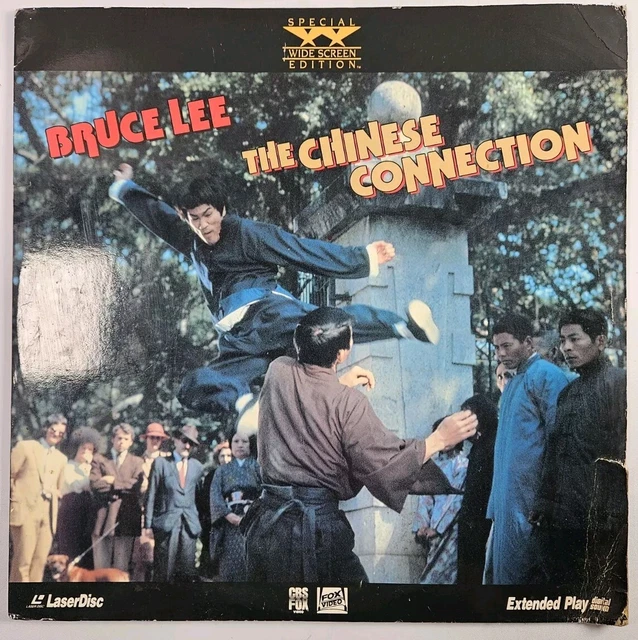 THE CHINESE CONNECTION LaserDisc Bruce Lee Special Widescreen Edition ...