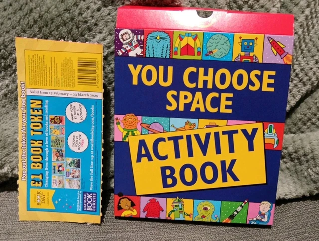 2025 MCDONALD'S HAPPY Meal Toy You Choose Space Activity Book + £1 Book ...