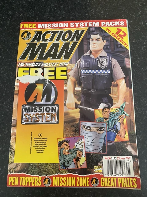 ACTION MAN MAGAZINE No.36 23 June 1999 £12.67 - PicClick UK