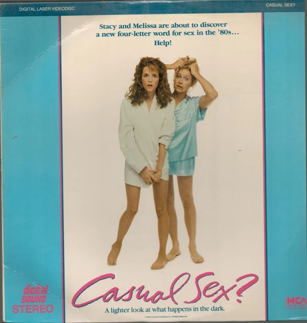 Casual Sex Digital Laserdisc 1988 Lea Thompson Victoria Jackson Mca