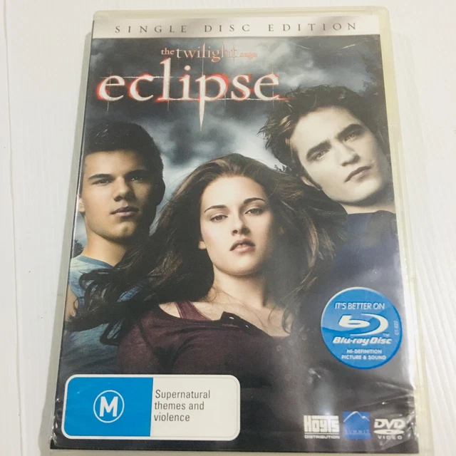THE TWILIGHT SAGA - Eclipse (DVD, 2010) Single Disc Edition Region 4 $5 ...