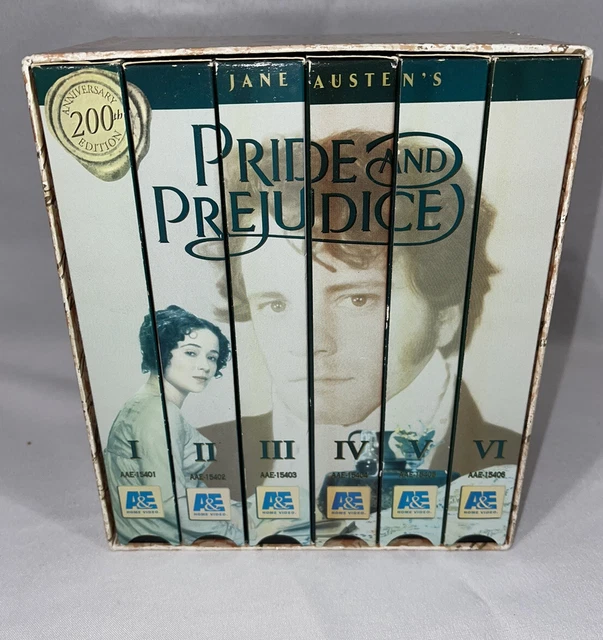 SET BOÎTE VHS Orgueil et Préjugés A&E 200th Anniversary Edition -1996 EUR 9,62 - PicClick FR