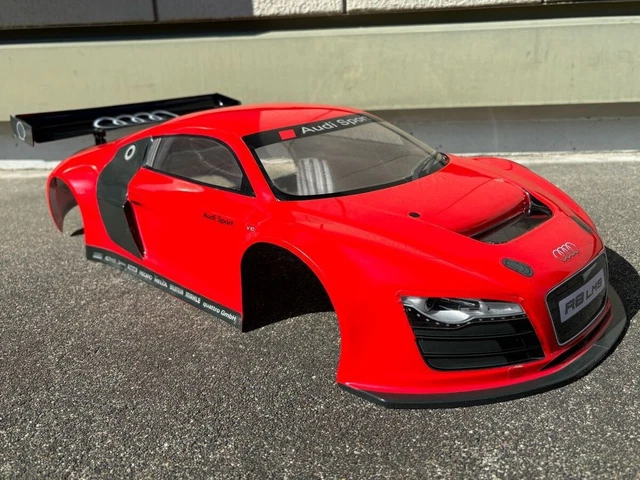 1/8 KYOSHO AUDI R8 LMS Red Radio Control Body KYOSHO AUDI Red Vintage ...