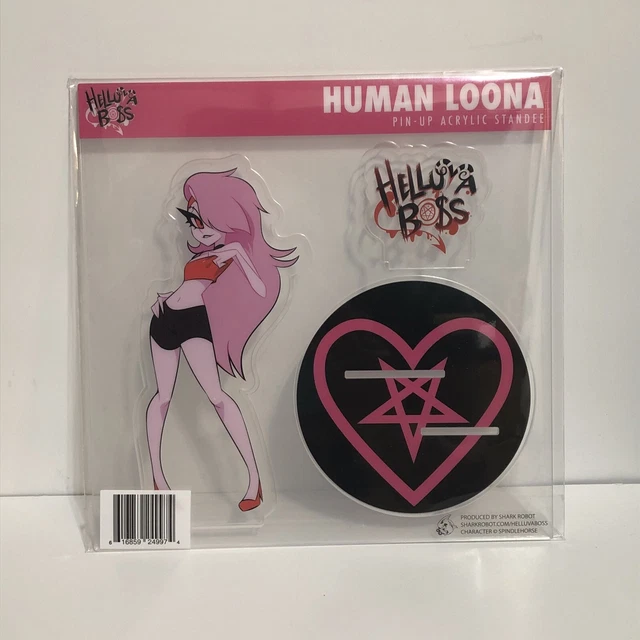 VIVZIEPOP HAZBIN HOTEL Helluva Boss Pin-Up Human Loona STANDEE ...