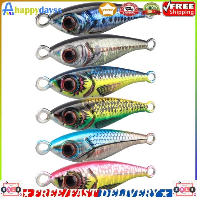 FISH SHAPE FLOATING Bait Realistic 3D Printed Fish Lures Baits for Bass ...