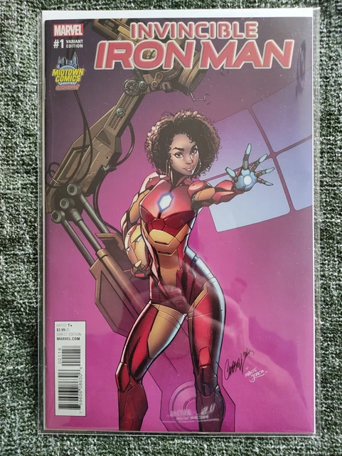 INVINCIBLE IRON MAN #2 J Scott Campbell Riri Williams Sketch Variante EUR 29,24 - PicClick FR