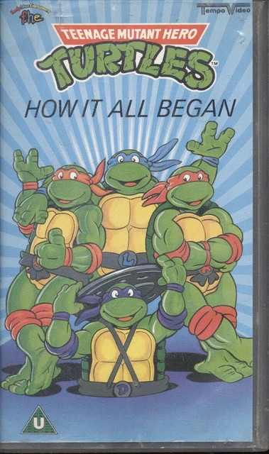 TEENAGE MUTANT HERO Turtles - How It All Began (VHS, 1990) £7.99 ...
