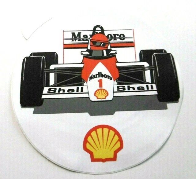 PROMOTIONAL STICKERS SHELL Formula Eins Race Car F1 Gas Station ...
