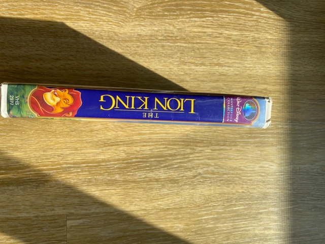 WALT DISNEY'S THE Lion King VHS Masterpiece Collection, Purple Label ...