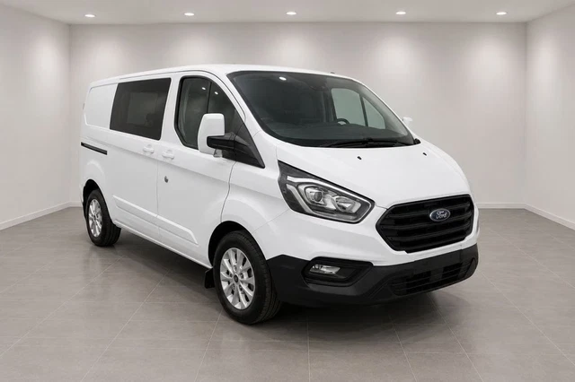 2023 FORD TRANSIT Custom 2.0 300 EcoBlue Limited Crew Van Double Cab ...