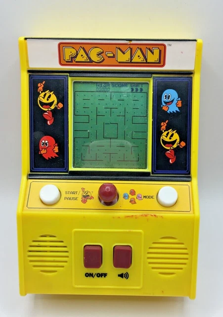 BANDAI NAMCO CLASSIC Play Pac-Man Retro Mini Arcade Electronic Handheld ...