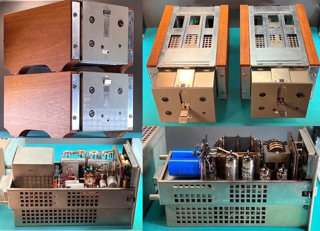 TELEFUNKEN V81 AMPLIFICATORE NOS E88C E84L 5654 TUBES +ULTRA RENEW JOB ...