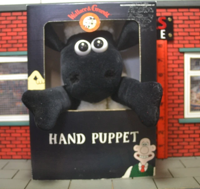 PLUSH VINTAGE SOFT Toy - Wallace & Gromit - Shaun The Sheep - Hand ...