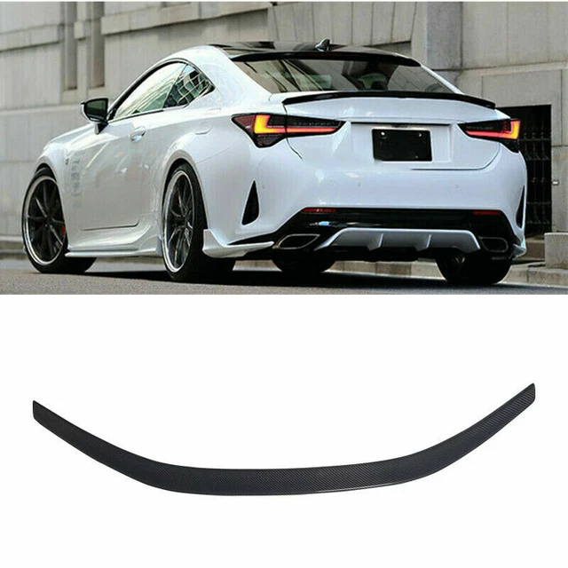 CARBON FIBER TRUNK Rear Spoiler For Lexus RC 200t 300 350 F-Sport 15 ...