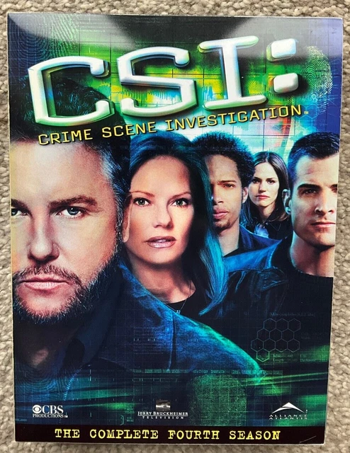 CSI CRIME SCENE Investigation - Complete 4th Season - Set of 6 Region 2 DVD's £4.40 - PicClick UK