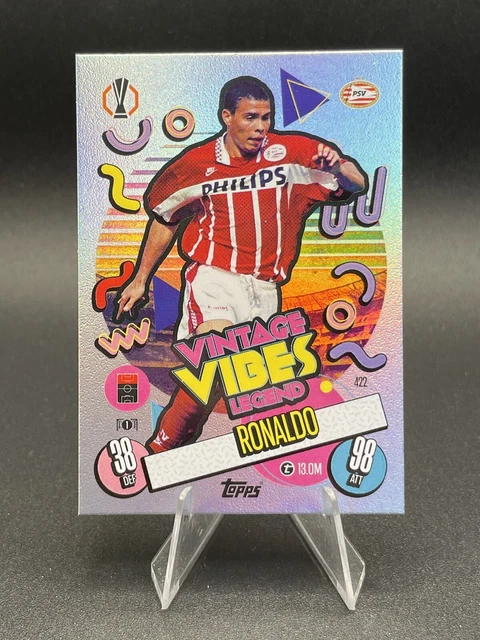 RONALDO VINTAGE VIBES Legend Match Attax 2024/2025 PSV Eindhoven 24/25 ...
