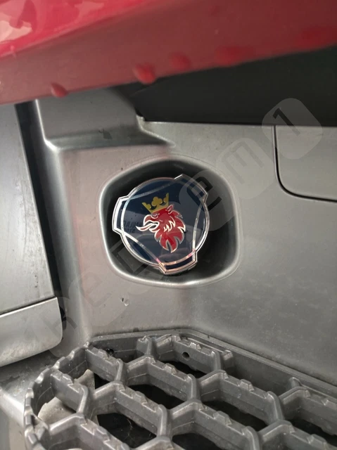 FOR SCANIA NEW GENERATION WATER BOTTLE CAP, EMBLEM 1. Blue (red griffin ...