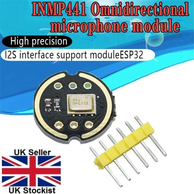INMP441 OMNIDIRECTIONAL MICROPHONE Module I2S Interface MEMS High ...