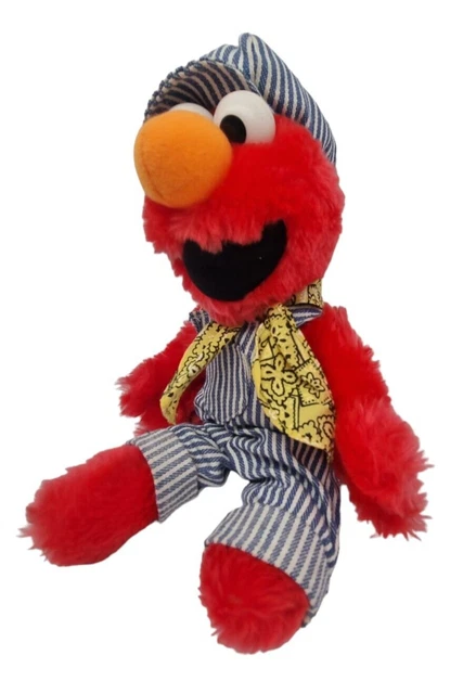 APPLAUSE RED ELMO Sesame Street Sailor Cute Rare Collector Cult Plush ...