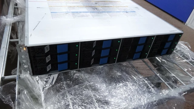 HITACHI CONTROLLER BOX Model DF850 CBSLR /12 x 3TB HDD (3.5") 6G SAS ...