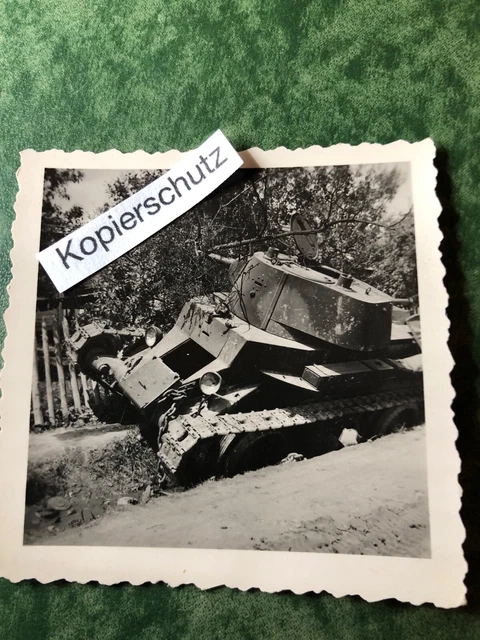 ALTES FOTO-ZERSTÖRTER PANZER-TANK-LEMBERG-WW2 EUR 9,99 - PicClick DE