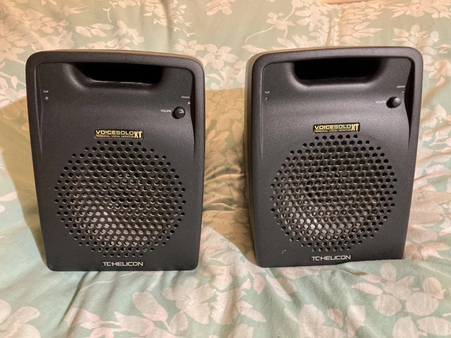 TC HELICON Voice Solo VSM-200 Active Powered Monitor Speakers - pair £ ...