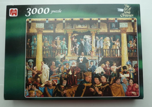 JUMBO PUZZLE - 3000 Teile - The Art of James Christensen All the World ...