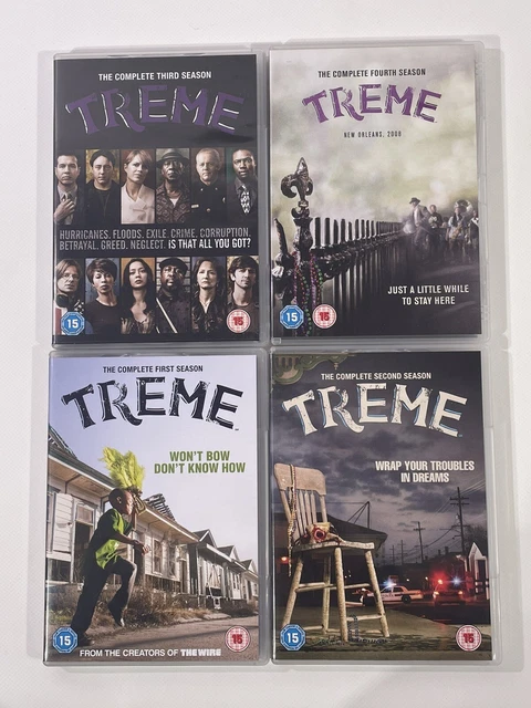 DVD TREME THE Complete Series 1-4 Englisch Französisch FSK 15 IF18 EUR ...