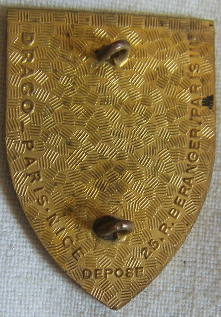 IN21394 - ABZEICHEN 1° Division Infanterie,Löwe -gemalt,Rücken ...
