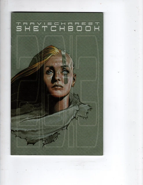 TRAVIS CHAREST SKETCHBOOK 2013 signé Marvel DC Metabarons Spacegirl EUR ...
