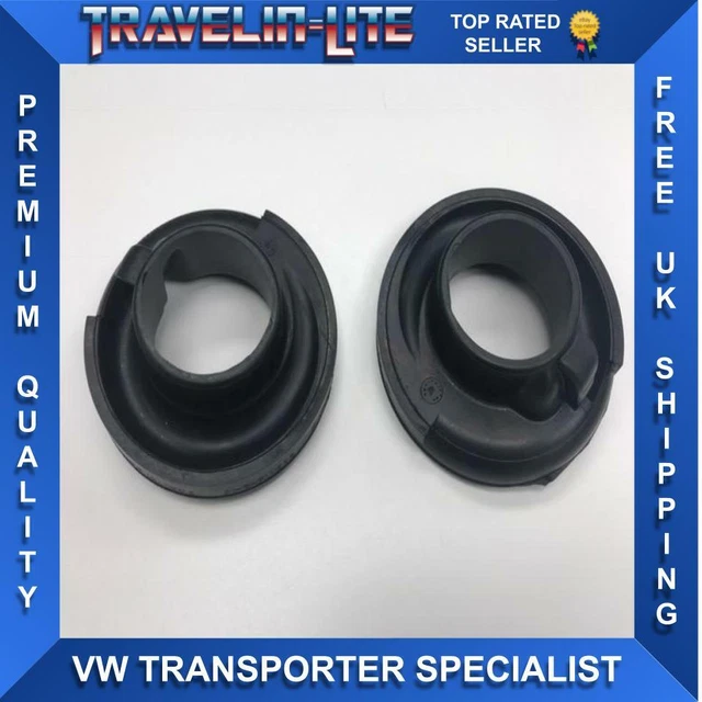 T5 , T5.1, T6 Transporter Rear Lower Spring Rubber Suspension Cups Pair ...
