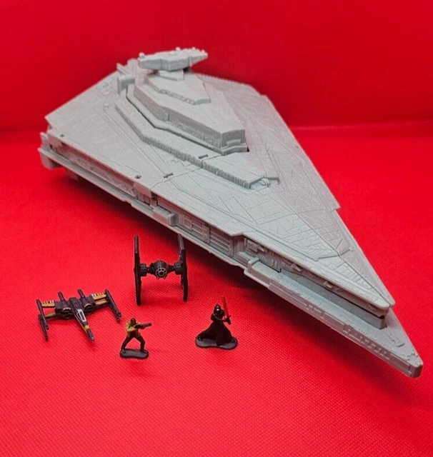 STAR WARS MICRO Machines: First Order Star Destroyer Playset - COMPLETE ...