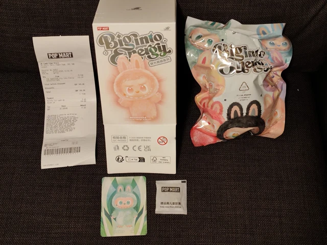 AUTHENTIC POPMART LABUBU Big Into Energy, single box, serenity £31.36 ...