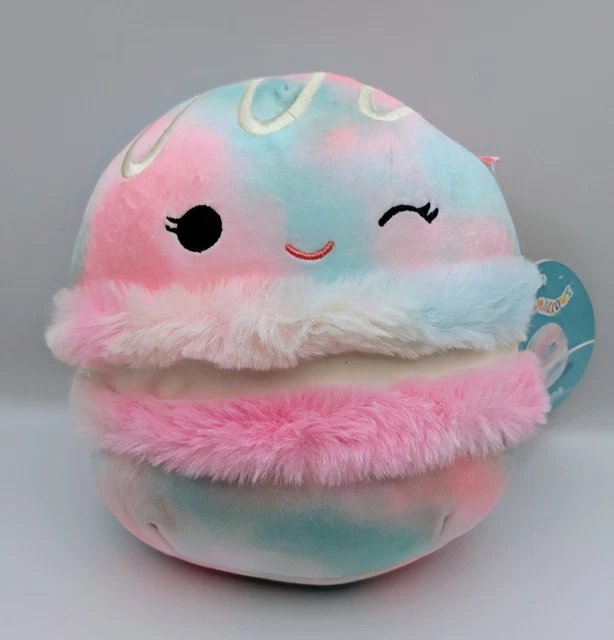 ORIGINAL SQUISHMALLOWS LIZMA The Macaroon Pastel Tie Dye Soft Toy Plush ...