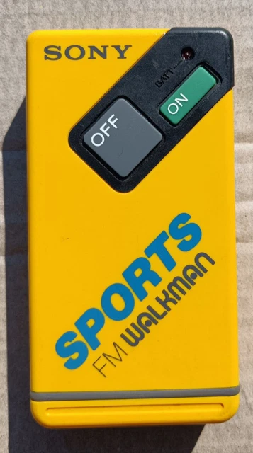 SONY SRF4 WALKMAN FM Stereo Radio 1985 vintage ricevitore radio ...