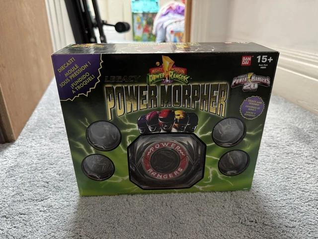 BANDAI MIGHTY MORPHIN Power Rangers Legacy Power Morpher £180.00 ...