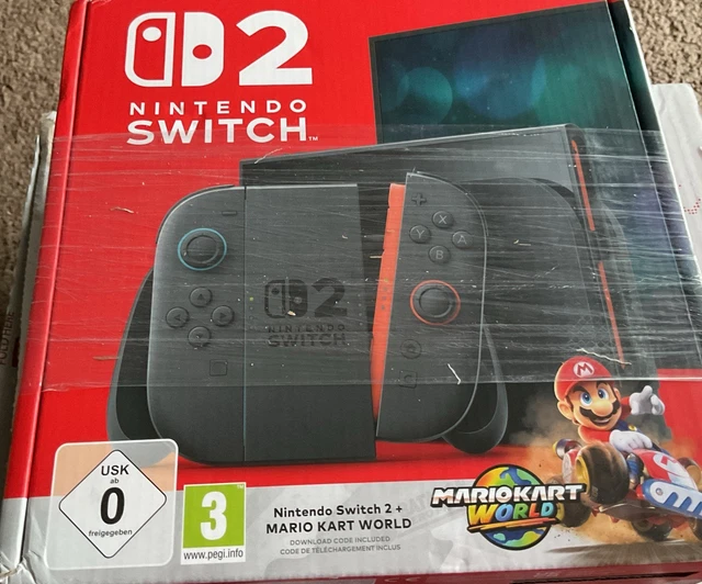 NINTENDO SWITCH 2 Console + Mario Kart World Bundle £394.30 - PicClick UK