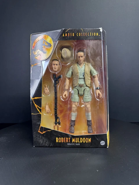 MATTEL JURASSIC PARK | Robert Muldoon | Amber collection | Action ...