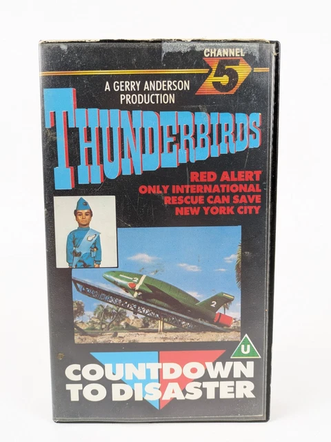 THUNDERBIRDS, COUNTDOWN TO Disaster VHS Video Retro Channel 5 £7.99 ...