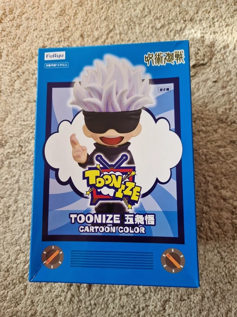 JUJUTSU KAISEN GOJO Satoru Toonize Cartoon Color FuRyu Figure UK Seller ...