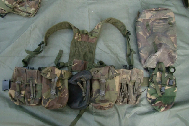 BRITISH ARMY ISSUED - DPM PLCE Webbing Set #5 £49.98 - PicClick UK